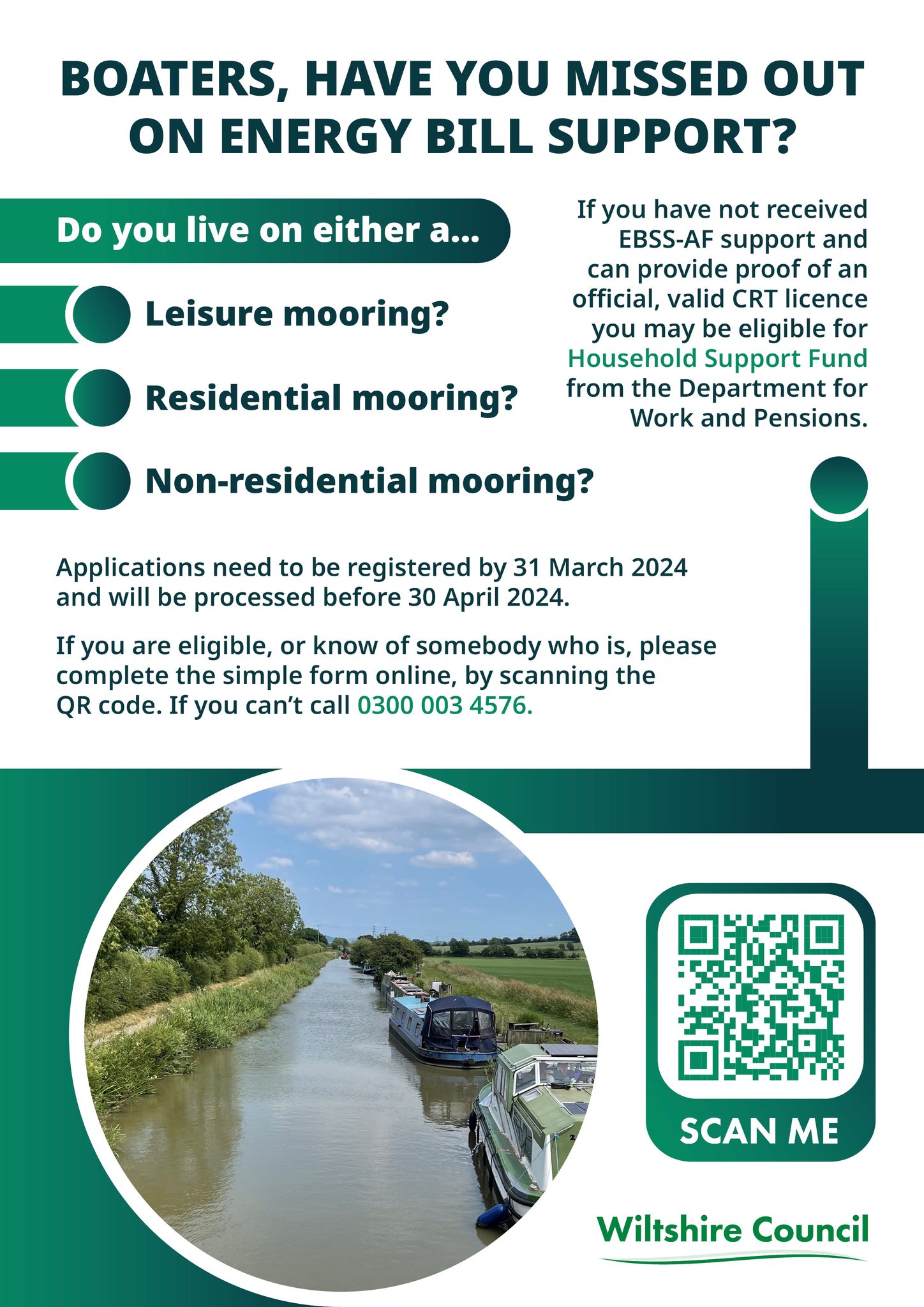 Are you in Wiltshire? You could get a £400 energy payment if you missed ...